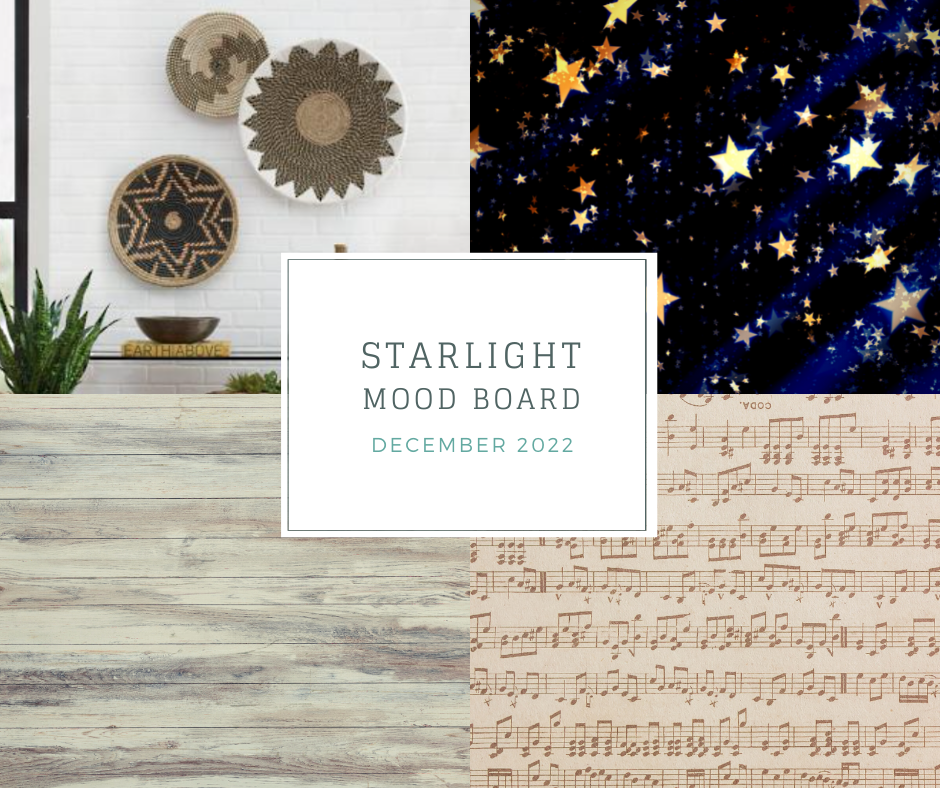 December 2022 - Starlight Collection - Mood Board! – Journals For Life
