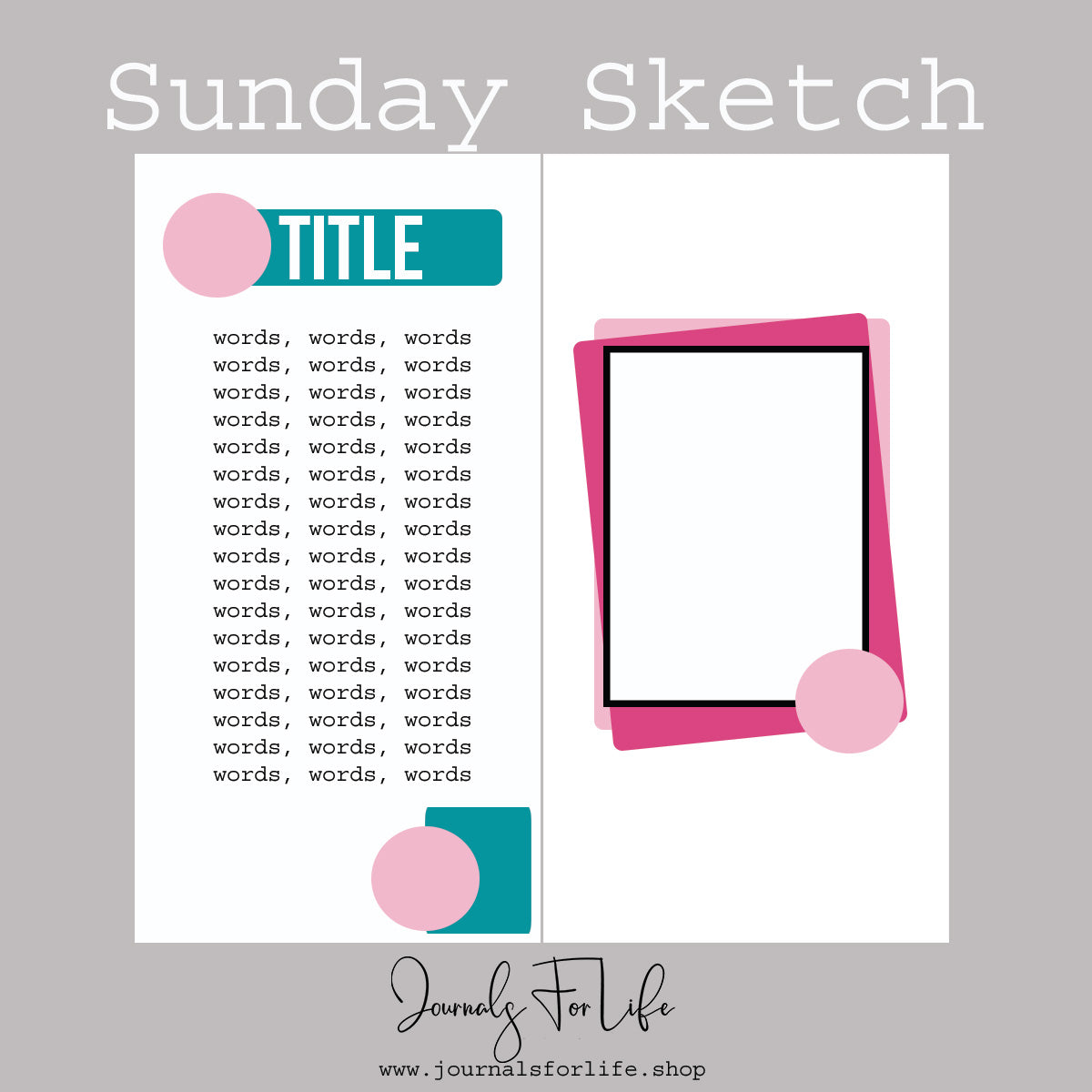 Sunday Sketch 2: Sweet Shop – Journals For Life